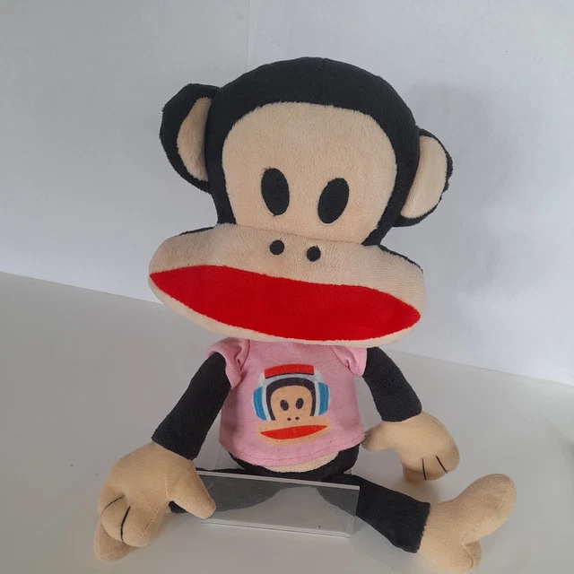 PAUL FRANK LARGE Monkey With Pink Jumper On Soft Toy 36cms Great ...