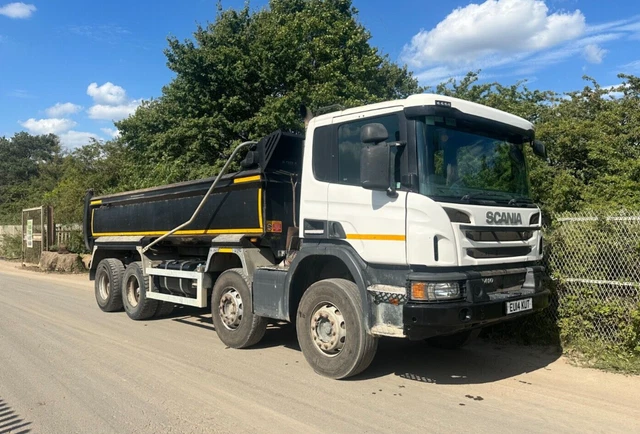 SCANIA P410 TIPPER 8x4 Abba Predator Body £15,450.00 - PicClick UK