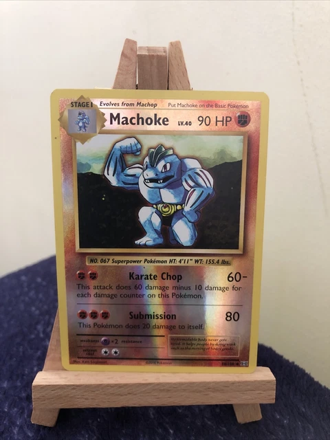 POKÉMON TRADING CARD Game Machoke XY Evolutions Reverse Holo #58/108 £1 ...