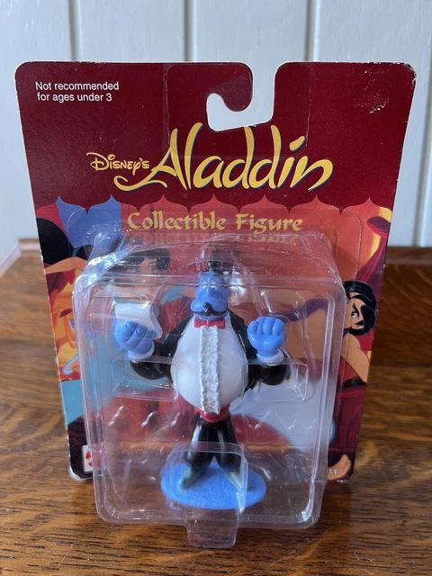 MATTEL DISNEY'S ALADDIN Genie Waiter Collectible Figure Carded 1992 £5. ...