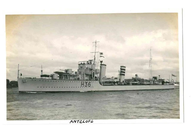 HMS ANTELOPE - Royal Navy Destroyer £3.00 - PicClick UK