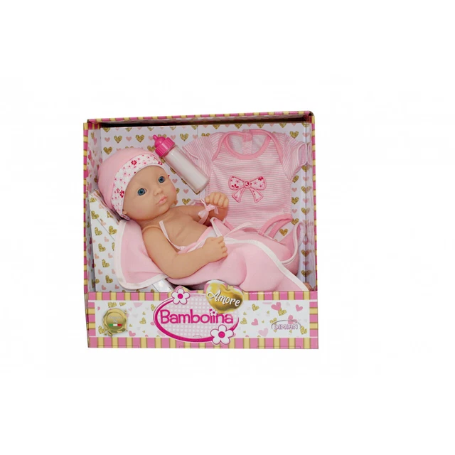 BAMBOLINA NEW BORN baby doll Amore, 34cm, with accessories £22.21 ...
