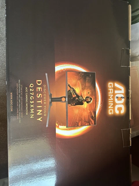 AOC Q27G3XMN/BK 27 Inch 180Hz QHD Gaming Monitor £156.70 - PicClick UK