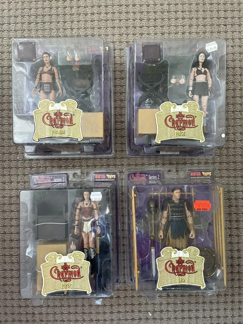 BNIB SET 4X Charmed Piper, Phoebe, Paige, Leo Series 2 SOTA Action ...