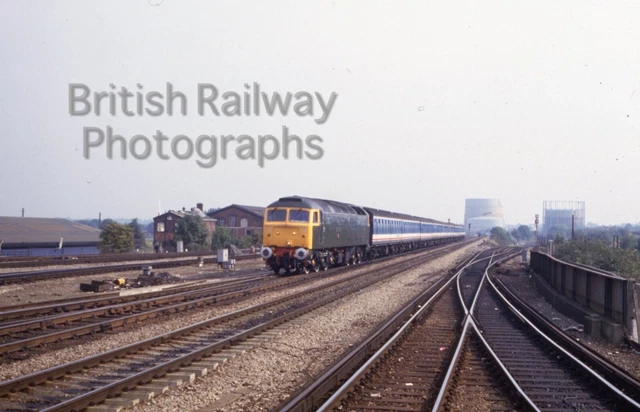 35MM SLIDE BR British Railways Diesel Loco 47628 Class 47 at Reading ...