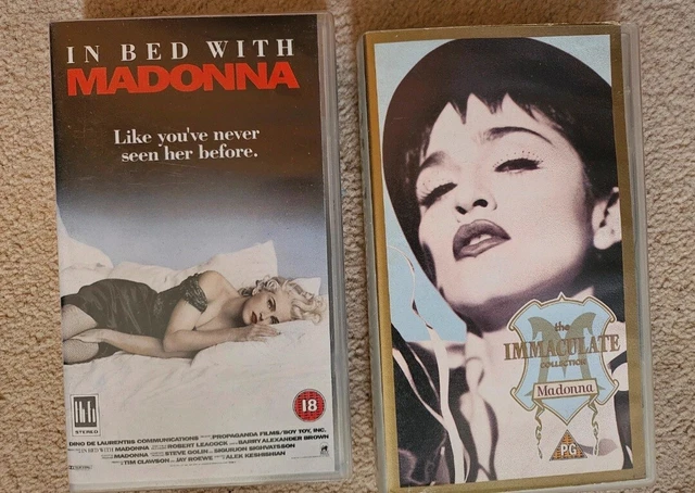 THE IMMACULATE COLLECTION / In Bed With (VHS) Bundle Pop Music Video £12.00 - PicClick UK