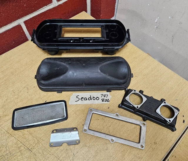 SEADOO 787 800 OEM AIR INTAKE SILENCER BOX HOUSING ARRESTER w/ BRACKET ...