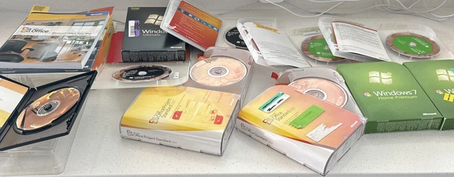 MICROSOFT WINDOWS OLD Software Bundle $10.50 - PicClick