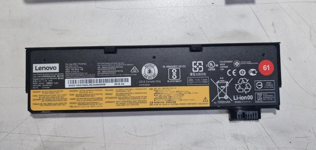 GENUINE LENOVO THINKPAD Battery 01AV490 SB10K97580 SB10K97597 T470 50% ...