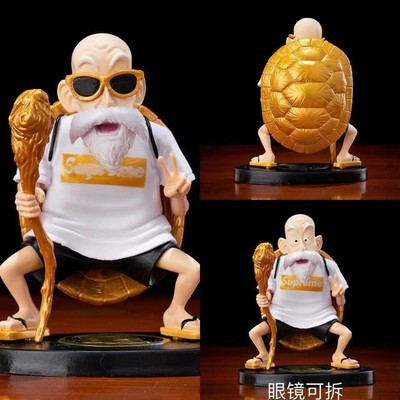 DRAGON BALL Z Master Roshi Kame Sennin Goku PVC Action Figure Statue ...