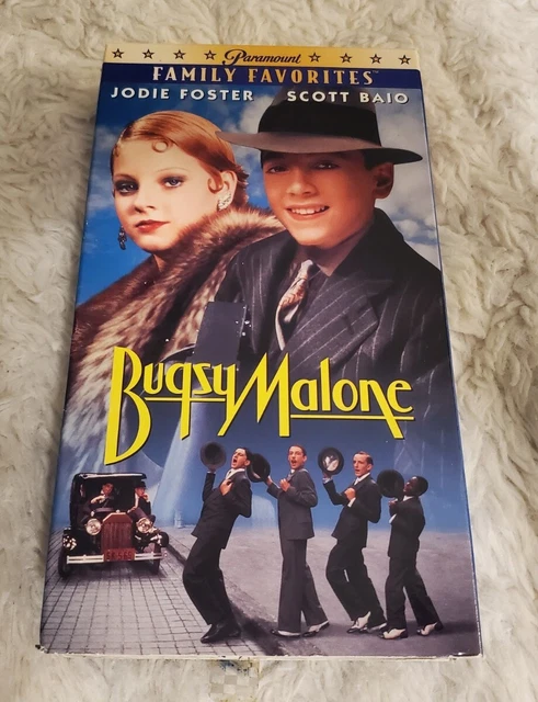 BUGSY MALONE VHS Jodie Foster SCOTT BAIO 1996 Release MUSICAL Excellent £6.36 - PicClick UK