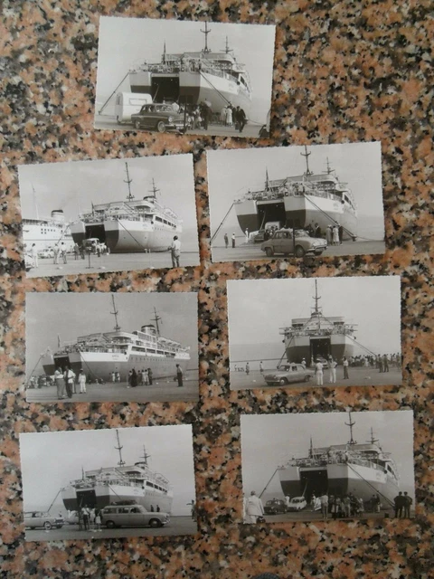 7 FOTO M/N Appia Adriatica Di Navigazione Venezia Cm 14 X Cm 9 Vedi EUR ...