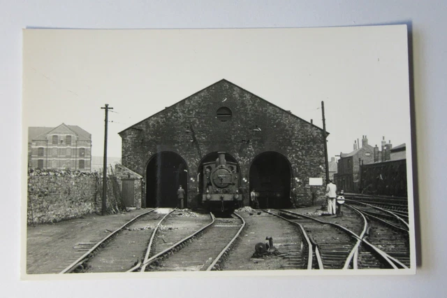 RWY1937 - 1954 Locomotive 68355 WEST HARTLEPOOL Railway Yard Shed ...