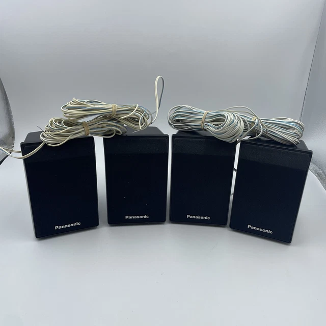 PANASONIC SB-HS450 BLACK Wired Home Theatre Mini Speakers x4 £33.00 ...