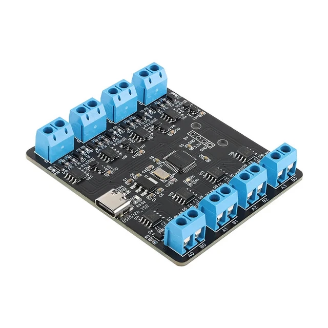 USB TO 8-WAY RS485 Serial Port Module Type-C Multi-channel UART HUB $28 ...