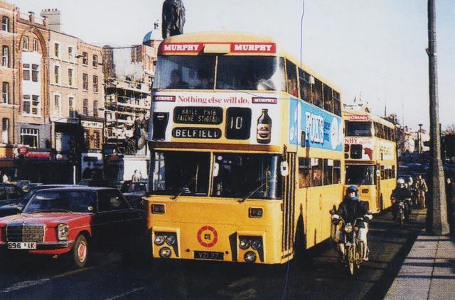 BUS PHOTO CIE Irish Photograph Leyland Atlantean Picture Vzi37 In ...