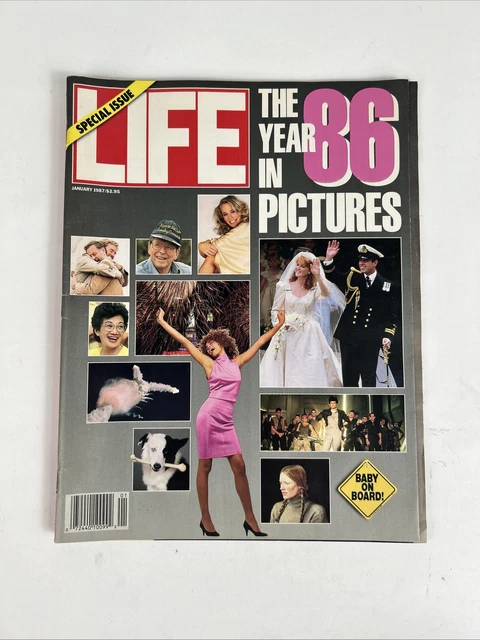 LIFE MAGAZINE THE Year in Pictures 1986 £7.05 - PicClick UK