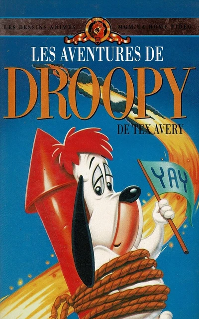 CASSETTE VIDEO VHS LES AVENTURES DE DROOPY de Tex Avery VHS SECAM EUR 5 ...