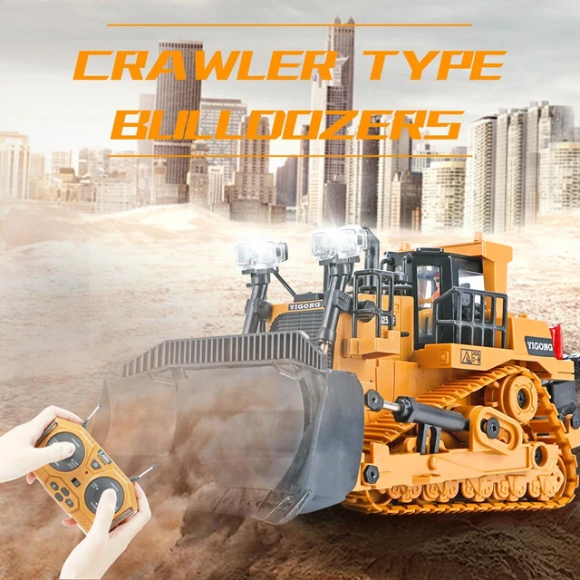 RC CRAWLER HEAVY Bulldozers 1/24 Truck 9CH 2.4G Radio Controlled Cars ...