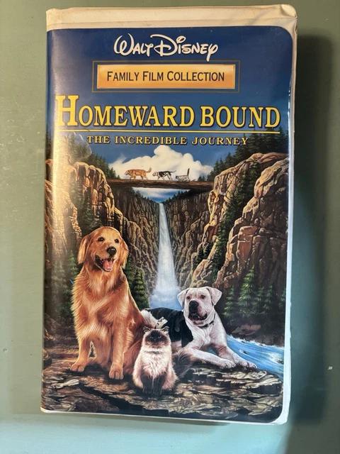 WALT DISNEY FAMILY Film Collection Homeward Bound VHS Movie WORKS $6.98 ...