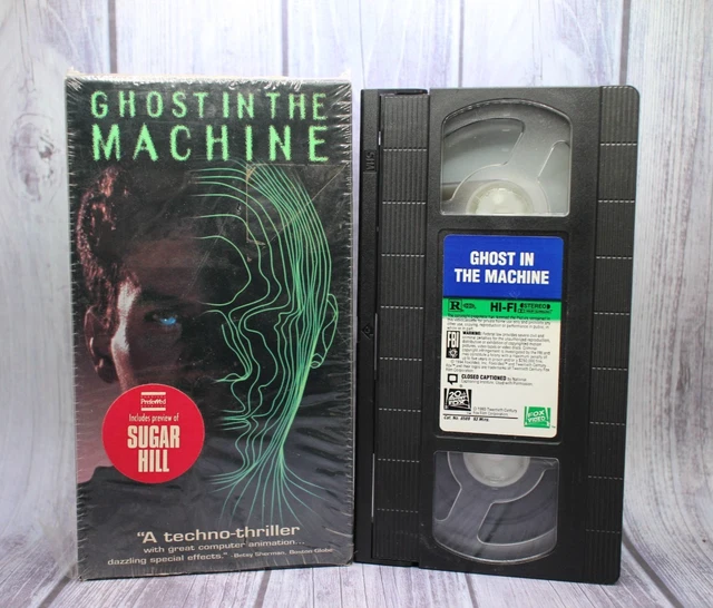 RARE GHOST IN the Machine VHS Tape 1994 Sci-Fi Horror Thriller Tech ...