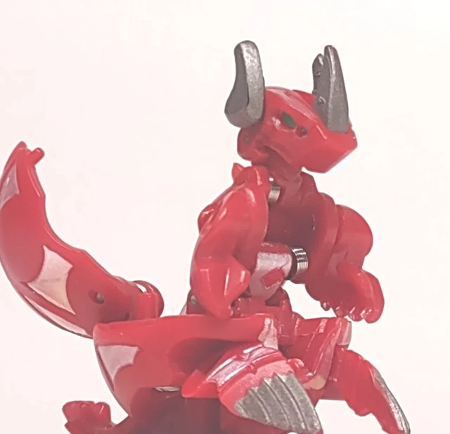 FIGURINE BAKUGAN BATTLE Brawlers Red Pyrus Dragonoid X Auxillataur B800 ...