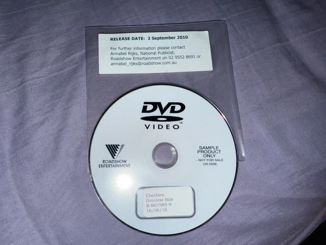 CBEEBIES HIT’S - Roadshow Screening Sample DVD EXTREMELY RARE $50.00 ...