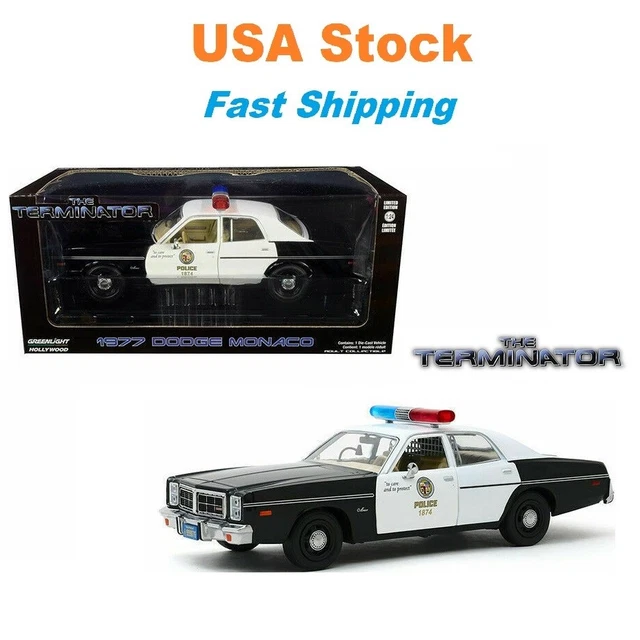 1977 DODGE MONACO Police Car The Terminator Film 1/24 Moulé Sous ...