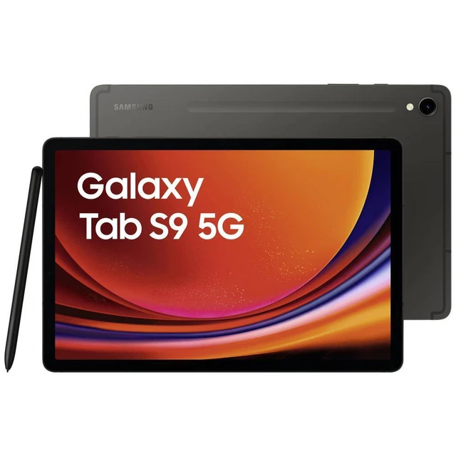 TABLETTE ANDROID SAMSUNG Galaxy Tab S9 LTE/4G, 5G, WiFi 128 GB graphite ...