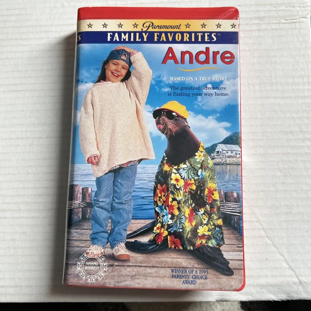 ANDRE SEAL PARAMOUNT Family Favorites Clamshell VHS Video Tape Movie ...