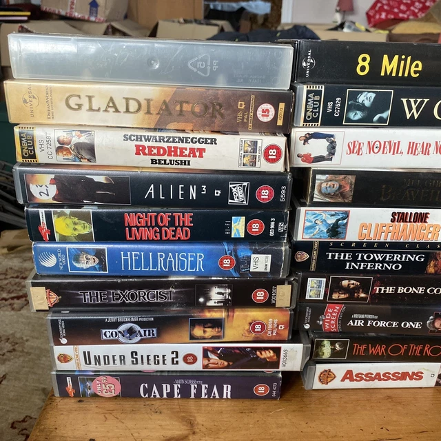 35+ RARE 80S 90s VHS Video Tape Bundle Job Lot - Classics, Kids & Adult ...