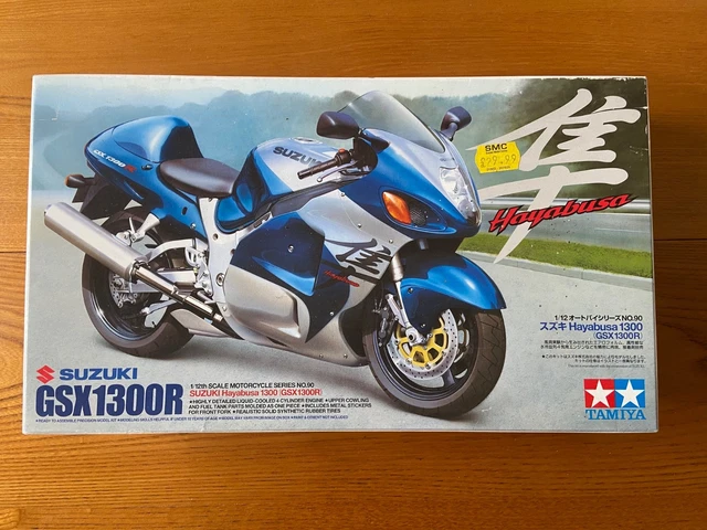 TAMIYA SUZUKI GSX1300R Hayabusa 14090 Motorcycle Plastic Model Kit ...