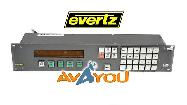 EVERTZ QUARTZ CP‑3200E Router XY Control Panel Q-link for Routers £136. ...