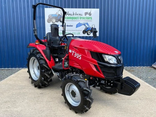 NEW TYM T395 4Wd Compact Tractor, 37Hp, Shuttle, (Solis, John Deere ...