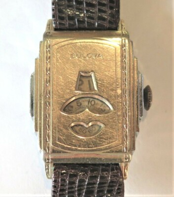 VINTAGE BULOVA JUMP Hour Swiss Manual Wind-Gold Filled-Estate Find EUR ...