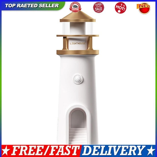 SMALL NIGHT LIGHT Decorative Lighthouse Projection Light for Living ...