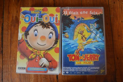VHS MON AMI Oui Oui + Tom Et Jerry Le Film EUR 4,00 - PicClick FR