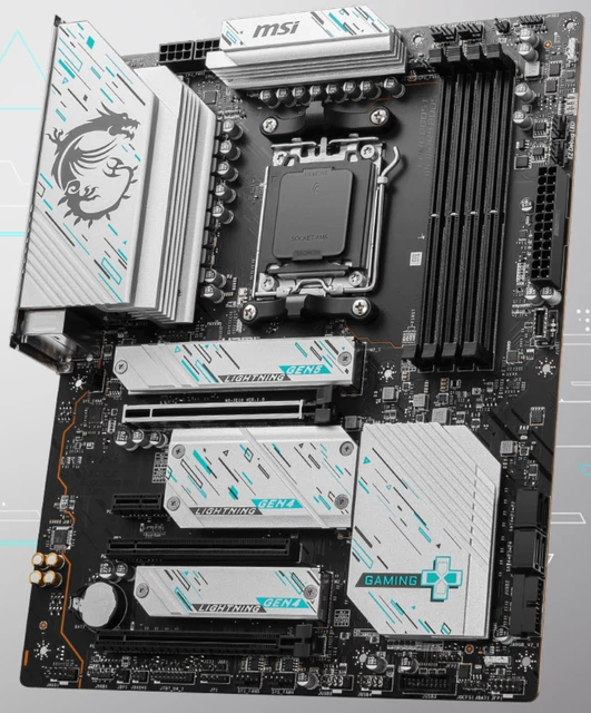 MSI X670E GAMING PLUS WIFI motherboard AMD X670 Socket AM5 ATX In Box £ ...