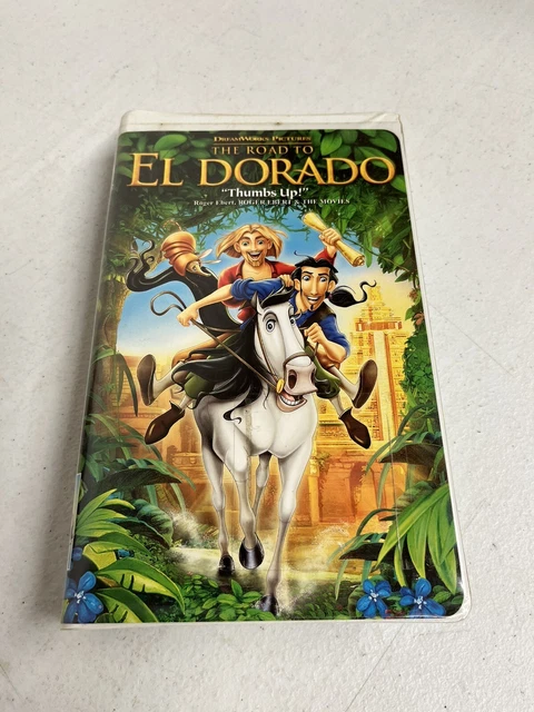 THE ROAD TO El Dorado (VHS, 2000, Clam Shell) £3.71 - PicClick UK