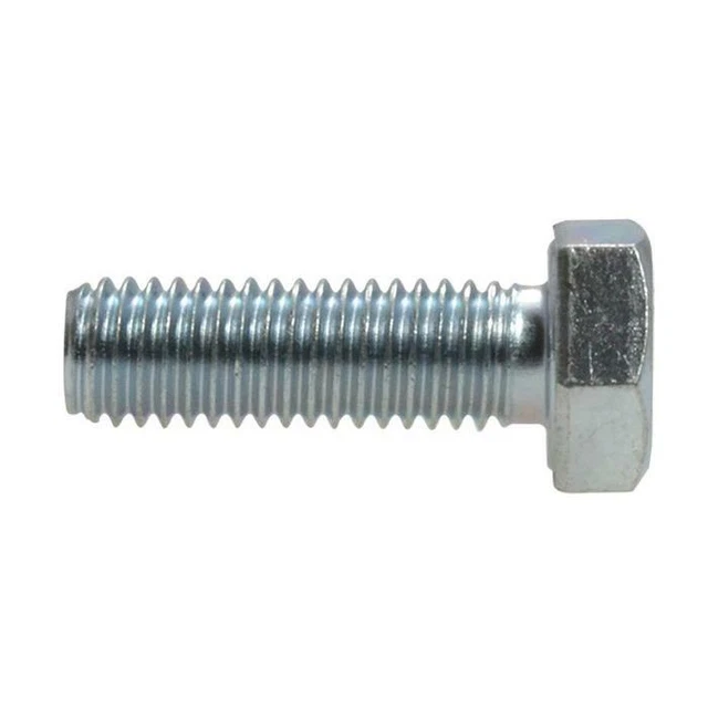 QTY 2 HEX Set Screw M24 (24mm) x 50mm Zinc Plated High Tensile Class 8. ...