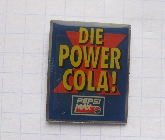 PEPSI MAX / THE POWER COLA ............ Drinks Pin (233j) £1.81 ...