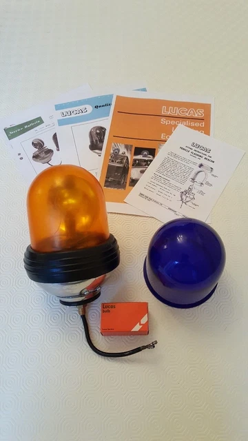 VINTAGE LUCAS L678 Acorn Flashing Beacon (Patrol Light) £240.00 ...