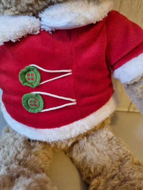 CARD FACTORY CHRISTMAS Teddy Bear Soft Toy Comforter Plush Approx 17" £ ...