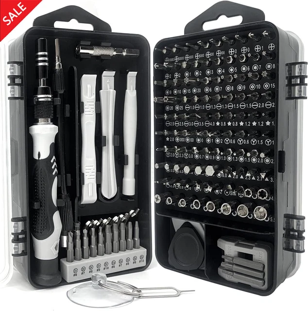 PRECISION SCREWDRIVER SET Mini 138 in1 Multi-function TORX Magnetic ...