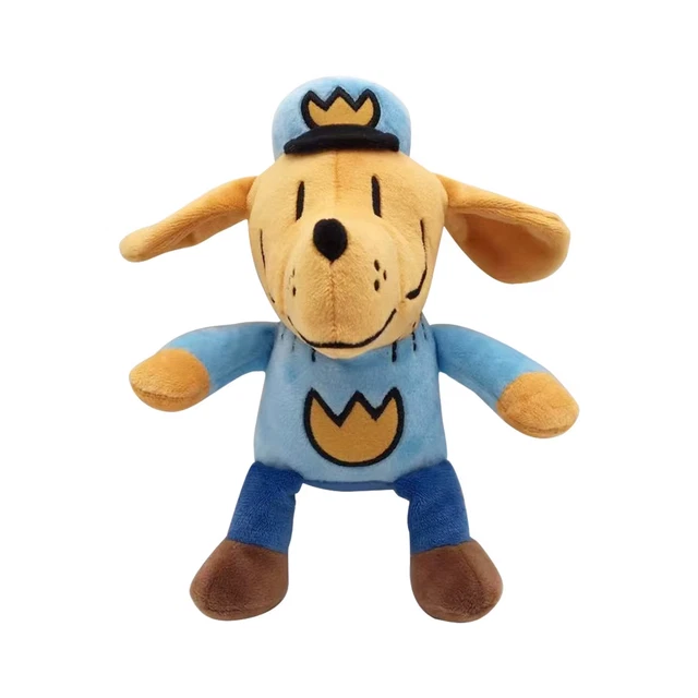 DOG MAN PLUSH Toy - Petey Cat Stuffed Animal Cartoon Pillow Gift £10.33 ...