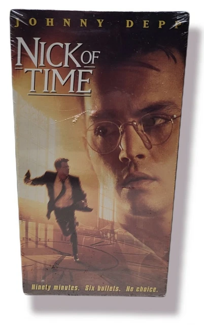 NICK OF TIME (VHS, 1996) Movie - Christopher Walken, Johnny Depp NEW ...