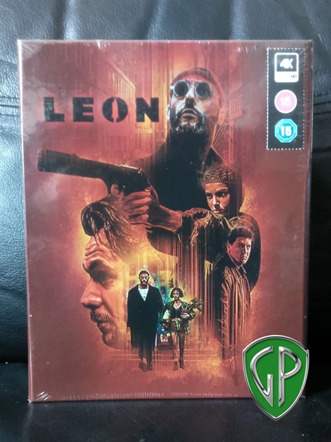 LEON - ZAVVI Deluxe Edition 4K UHD & Blu Ray Steelbook - NEW & SEALED EUR 210,41 - PicClick IT
