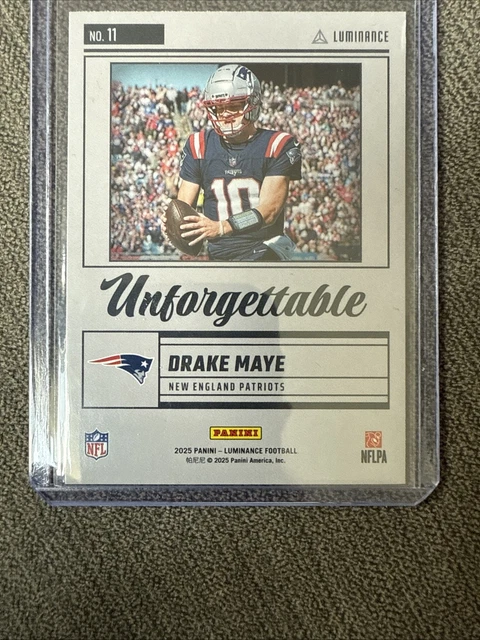 2025 LUMINANCE UNFORGETTABLE Drake Maye $8.27 - PicClick CA