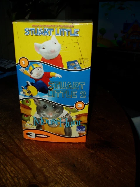 VHS TAPES - Stuart Little Box Set - Stuart Little, Stuart Little 2 ...