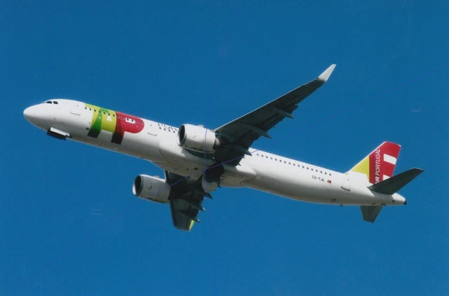 TAP POTUGAL PLANE Photo Civil Aircraft Airbus A321 Picture Cs-Tjl On ...
